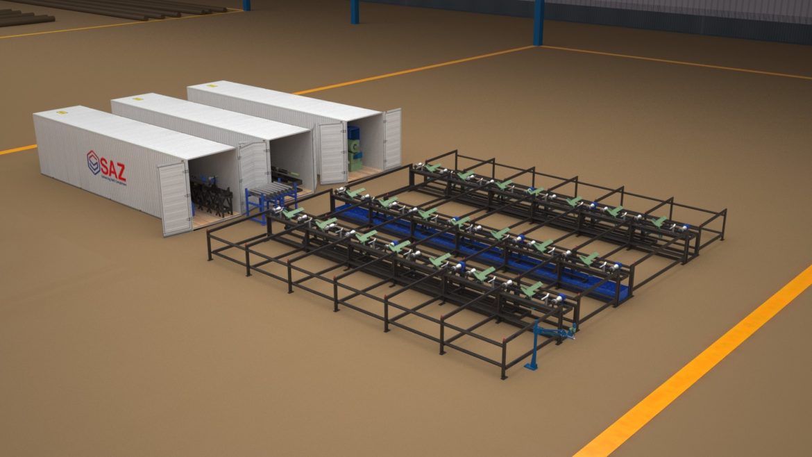 Modular Screen Plant | SAZ Modular Plant - SAZOIL